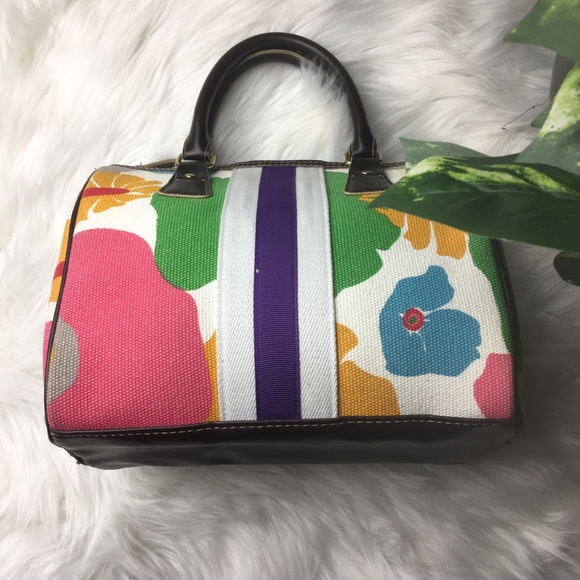 Victoria's Secret | Bags | Victorias Secret Floral Fabric Hand Bag ...